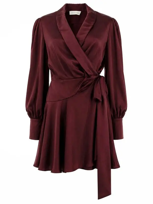 Zimmermann Mini Wrap Dress - Multicolor