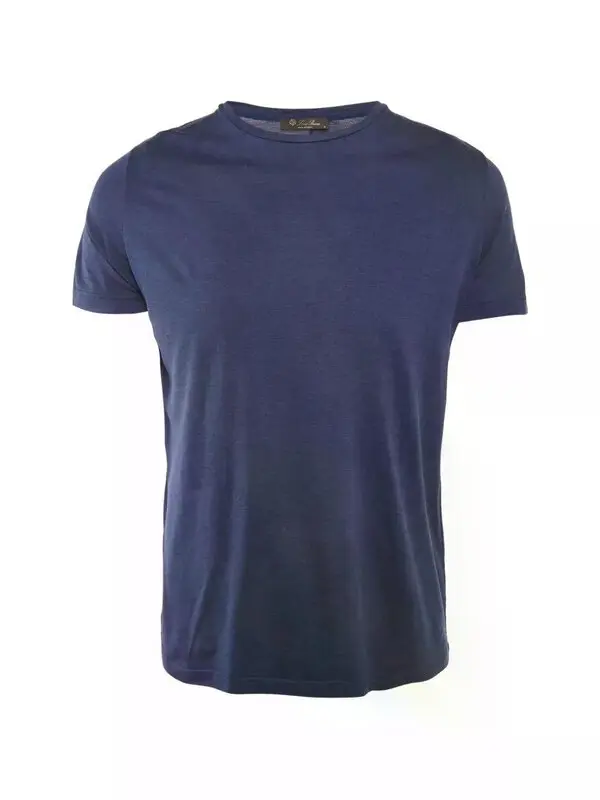 Loro Piana Crew Neck T-shirt - Blue