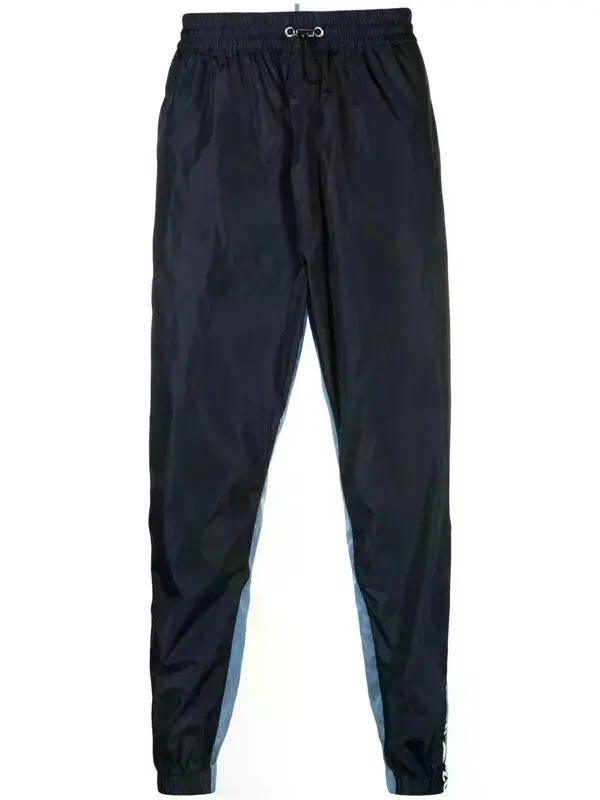 Dsquared2 Logo-tape Detail Track Pants - Blue