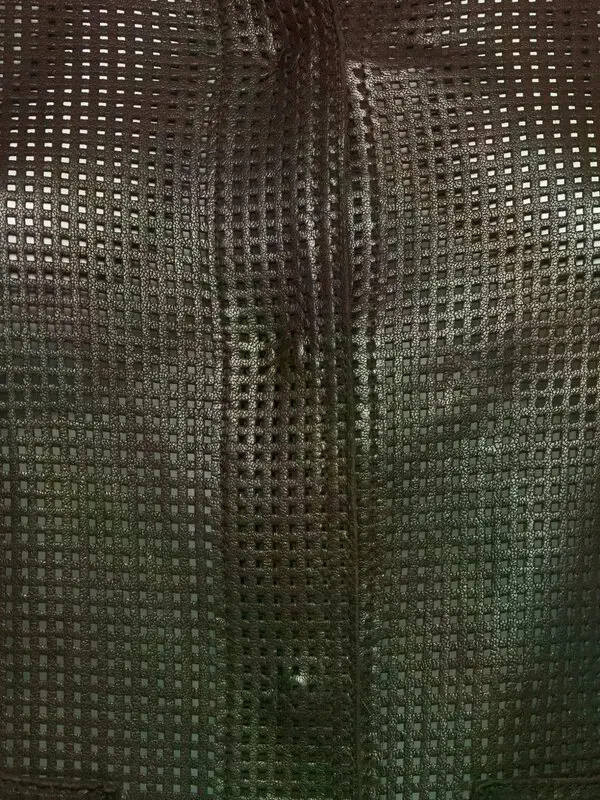 Dolce & Gabbana Perforated Leather Jacket