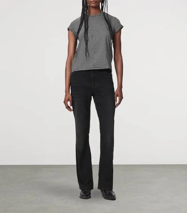 ALLSAINTS Haldan Slim Bootcut Mid-rise Jeans