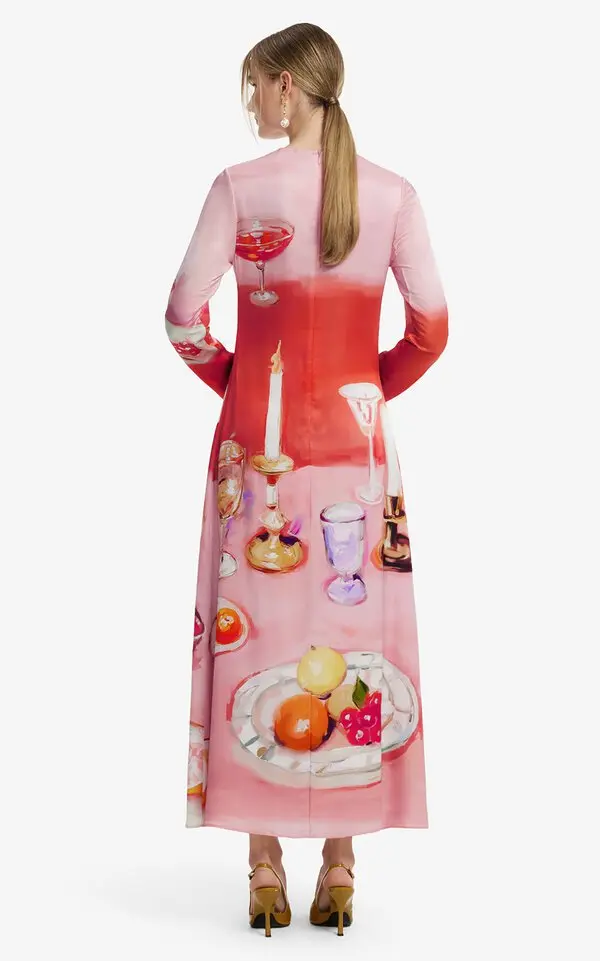 LEO LIN Cassandra Maxi Dress Aperitivo