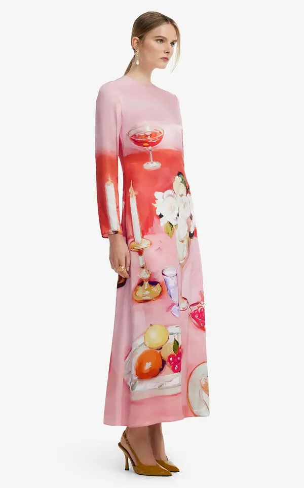 LEO LIN Cassandra Maxi Dress Aperitivo