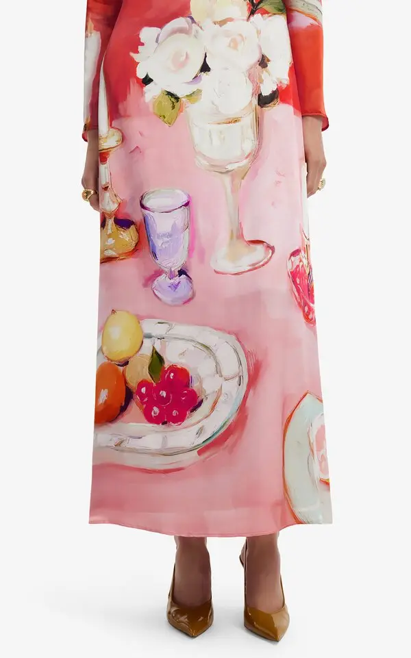 LEO LIN Cassandra Maxi Dress Aperitivo