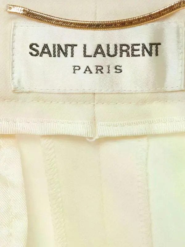 Saint Laurent Straight-fit Gabardine Trousers