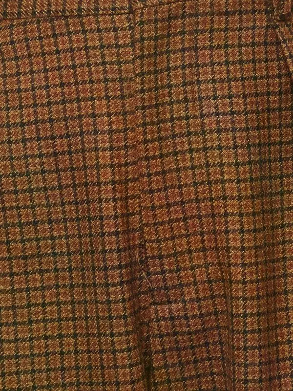 Etro Houndstooth Wool Trousers