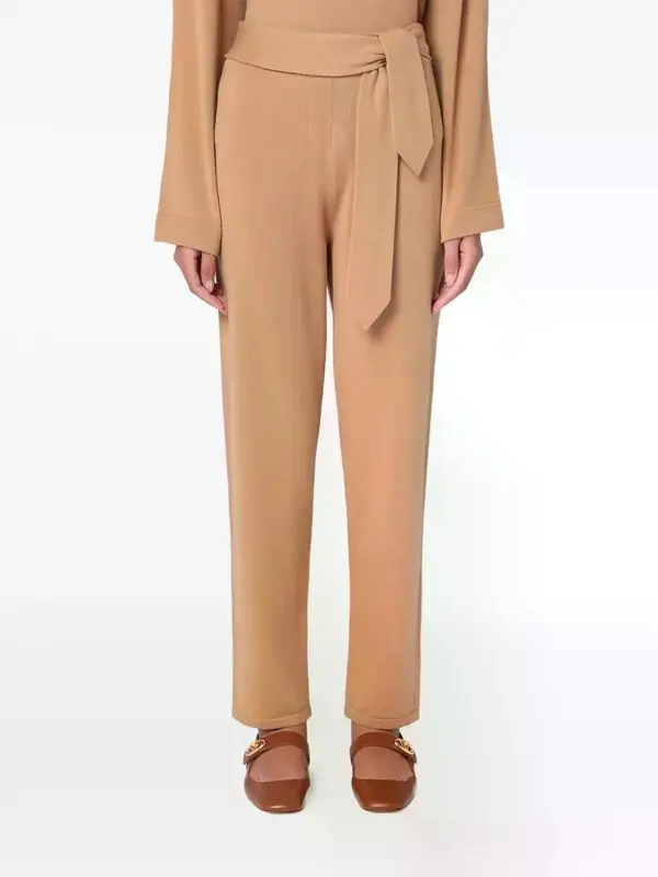 Erika Cavallini Cashmere Trousers - Neutrals