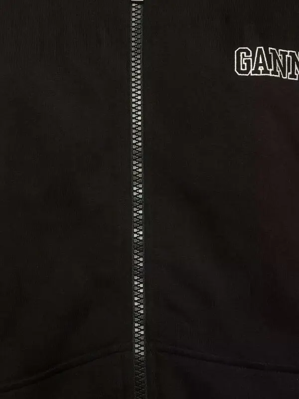 GANNI Zip-up Hoodie