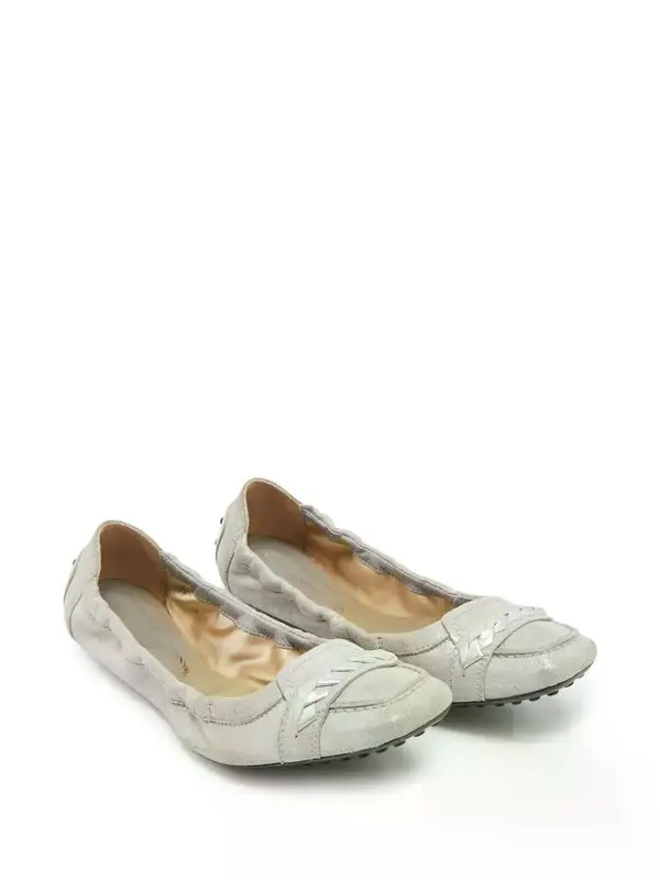 TOD'S Suede Ballet Flats