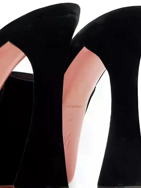 Amina Muaddi Dalida Platform Sandals