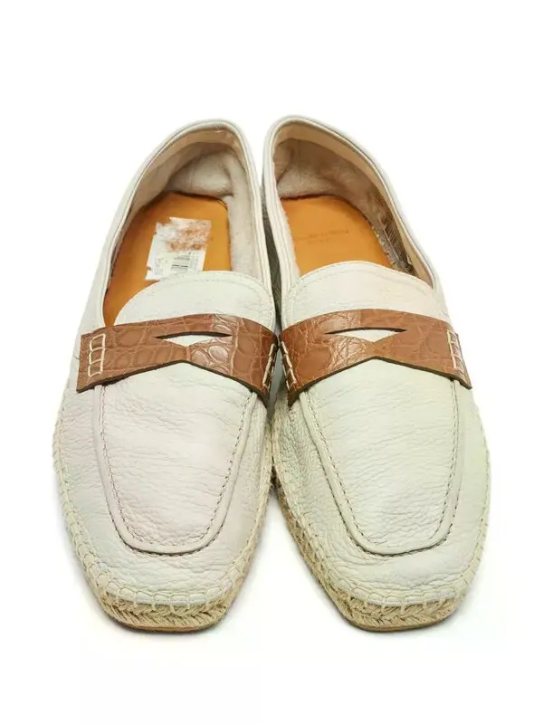 Giorgio Armani Leather Loafers
