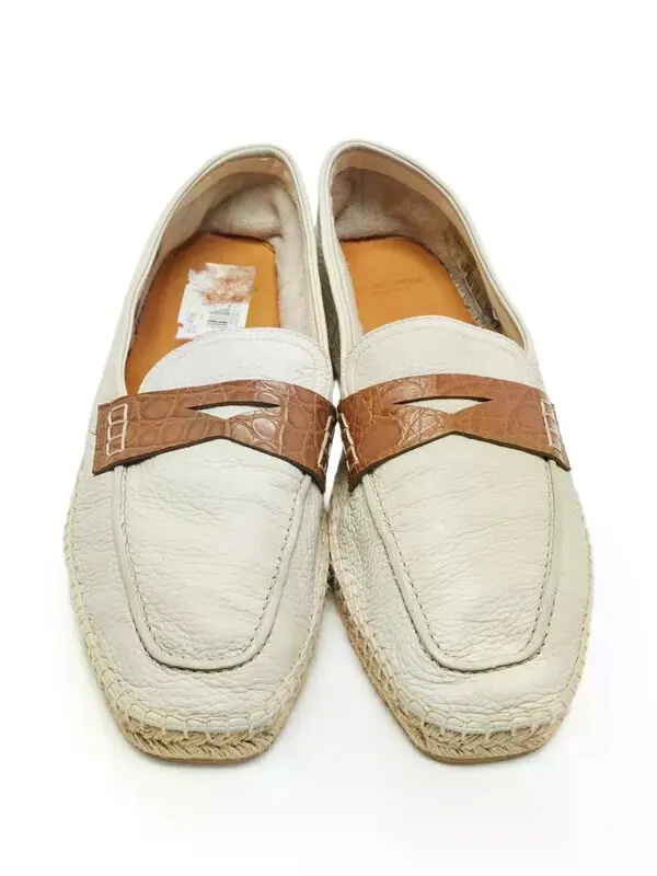 Giorgio Armani Leather Loafers