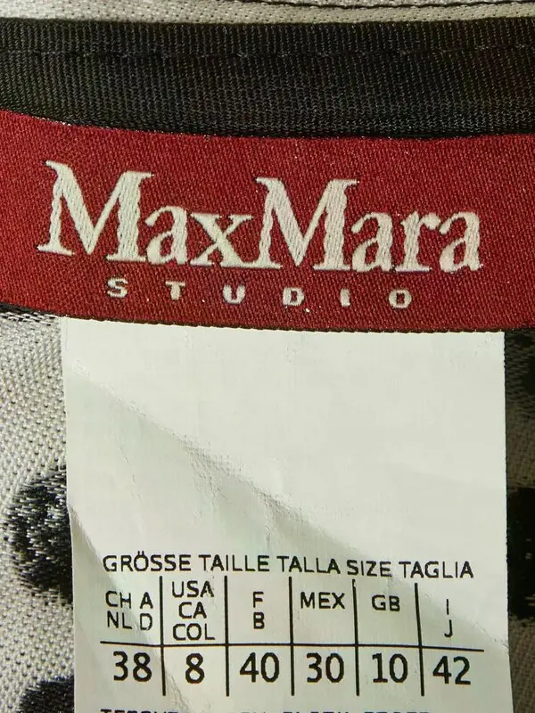 Max Mara Dotted Cropped Blazer