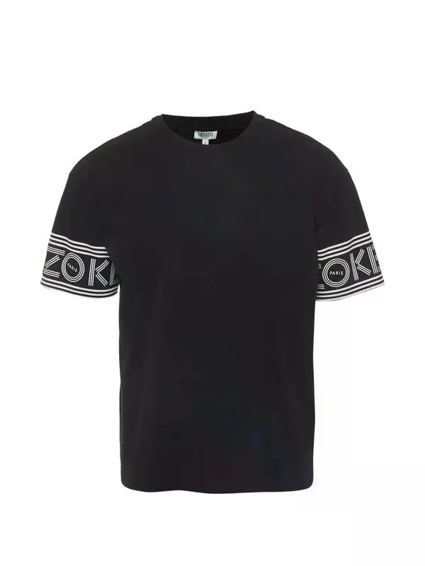 Kenzo Logo-print Short-sleeve T-shirt - Black