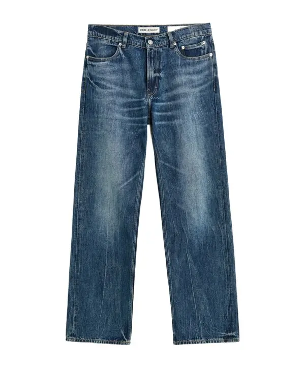 Our Legacy Vienna Wash Straight-leg Jeans