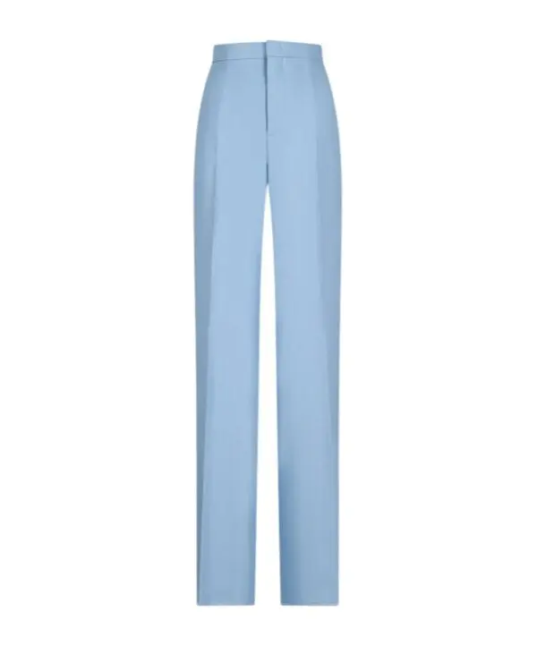 Tagliatore Pressed-crease Trousers - Blue
