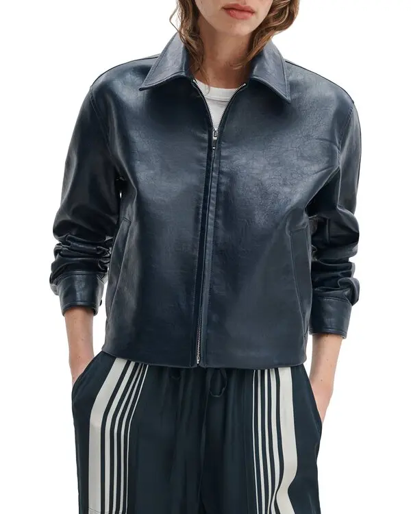 Rag & Bone Krista Faux Leather Jacket