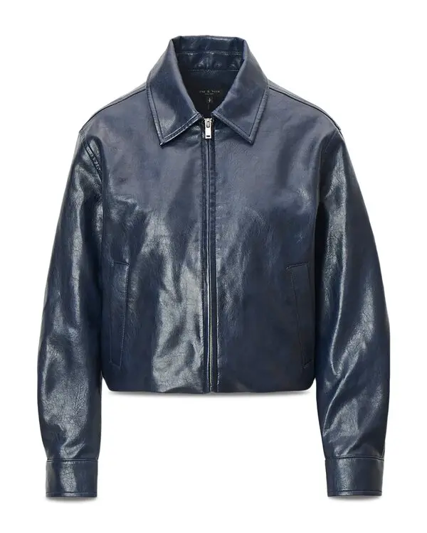 Rag & Bone Krista Faux Leather Jacket