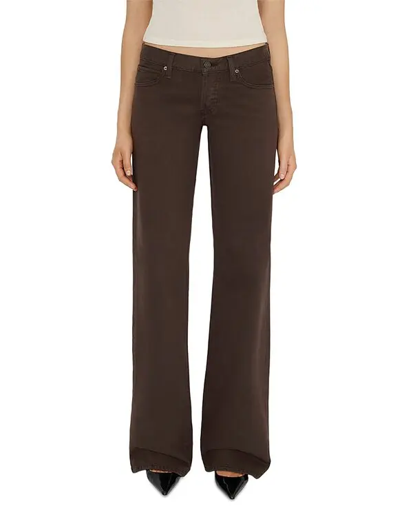 FRAME X Amelia Gray Pixie Jeans - Espresso