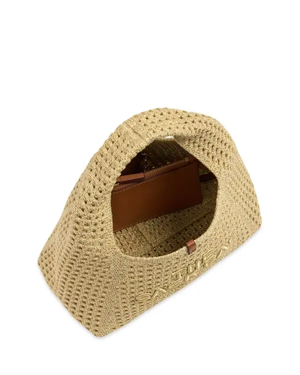 Marc Jacobs The Mini Sack Crochet Shoulder Bag