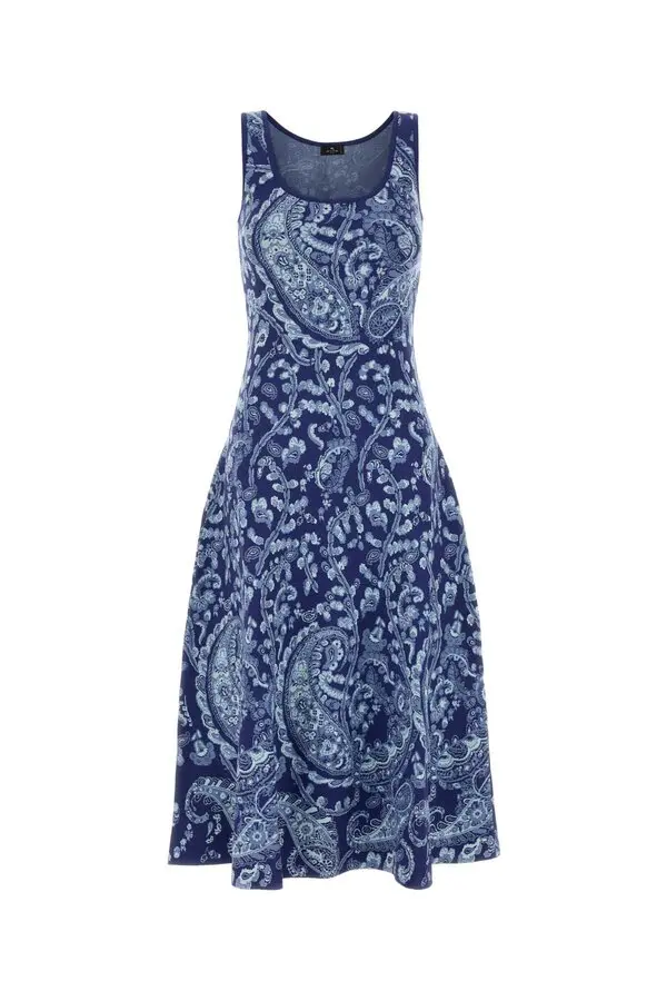 Etro Embroidered Knit Dress