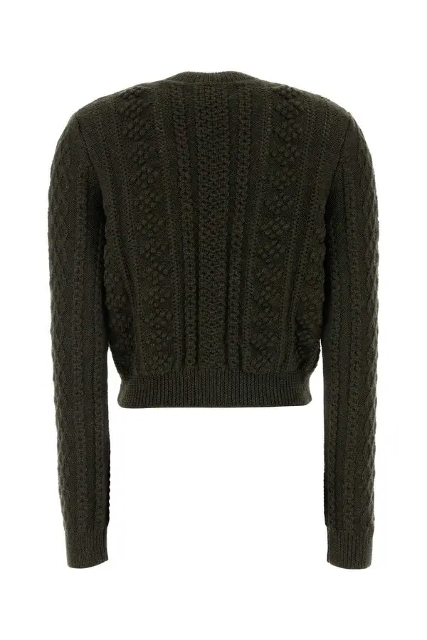 JIL SANDER Embellished Mixed Fibre Jumper - Multicolor