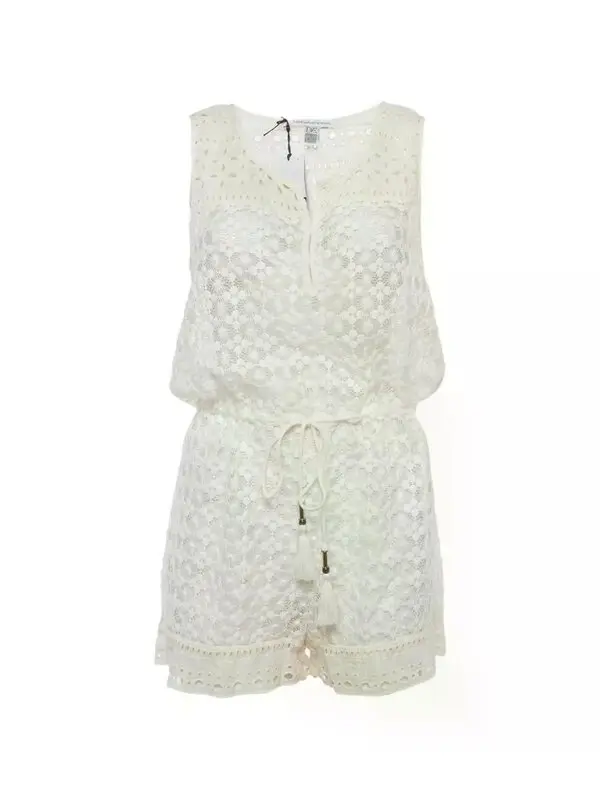 Diane Von Furstenberg Lace Playsuit