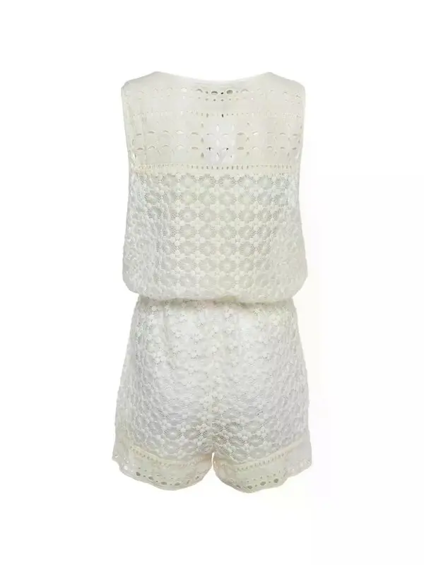 Diane Von Furstenberg Lace Playsuit