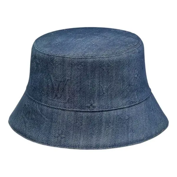 LOUIS VUITTON Monogram Constellation Bucket Hat - Blue