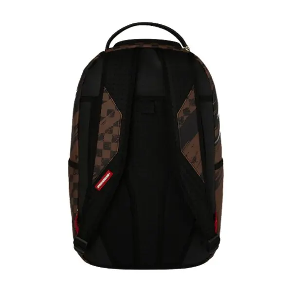 SPRAYGROUND Smeared Grunge Backpack - Brown/black