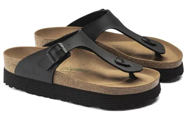 BIRKENSTOCK Gizeh Platform Vegan Birko-flor