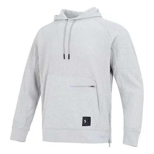 Under Armour Ottoman Fleece Hoodie - Light Grey
