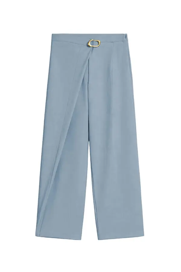 NOCTURNE Waist Accessory Detail Trousers