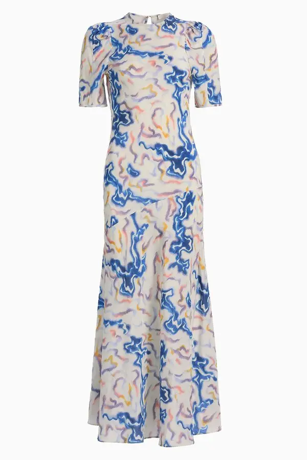 Ulla Johnson Sabi Ss Silk Dress