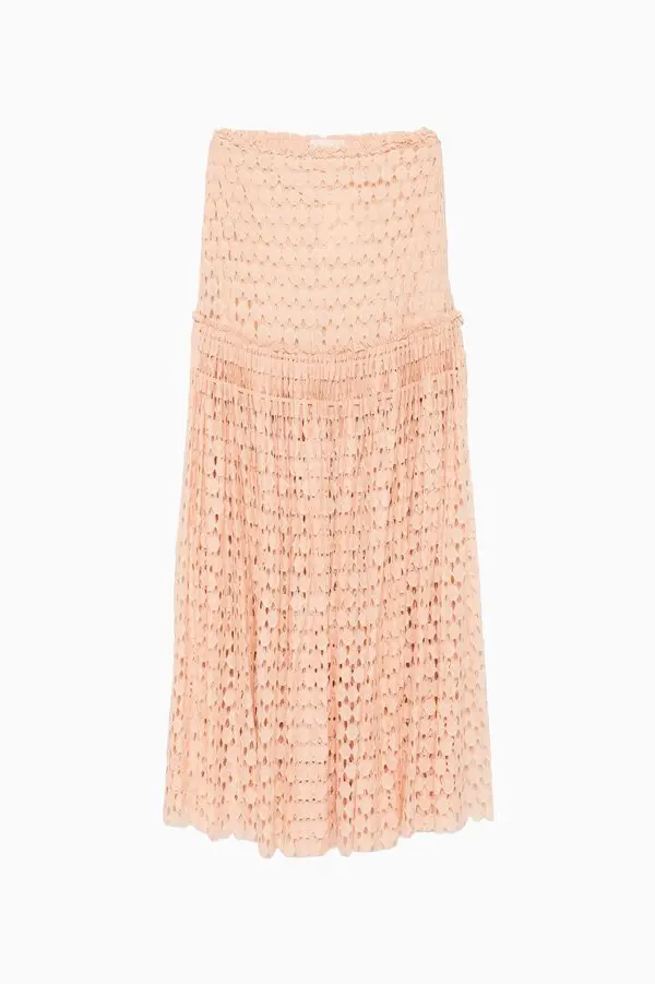Ulla Johnson Aris Lace Maxi Skirt