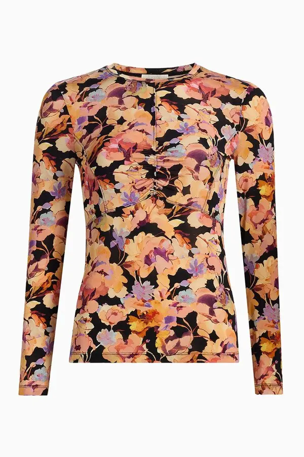 Ulla Johnson Neri Ls Jersey Top