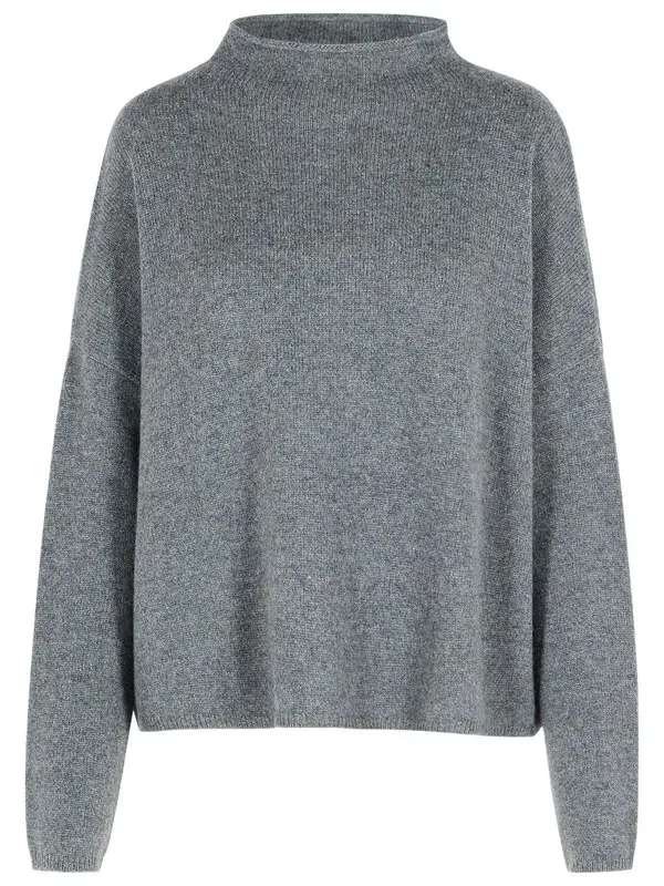 LISA YANG Graphite Cashmere Sweater - Gray