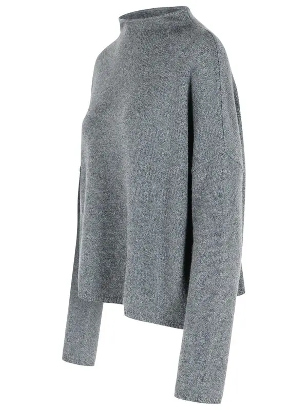 LISA YANG Graphite Cashmere Sweater - Gray