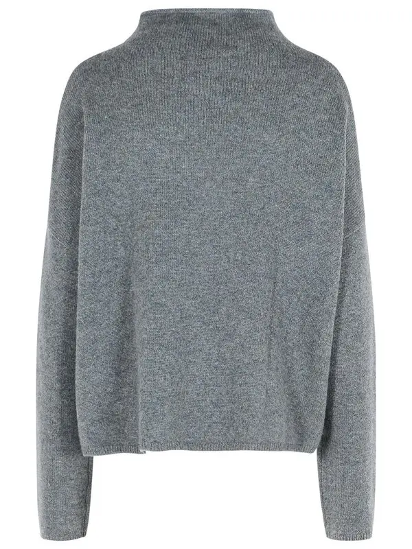 LISA YANG Graphite Cashmere Sweater - Gray