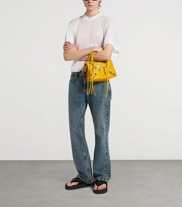 Balenciaga Mini Lambskin Le City Top-handle Bag