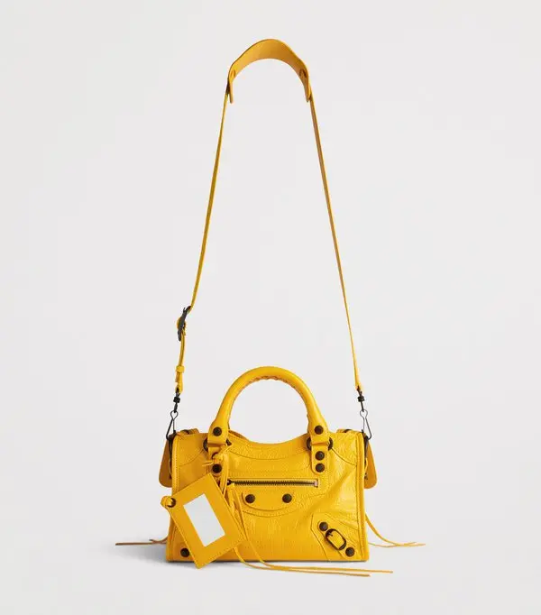 Balenciaga Mini Lambskin Le City Top-handle Bag