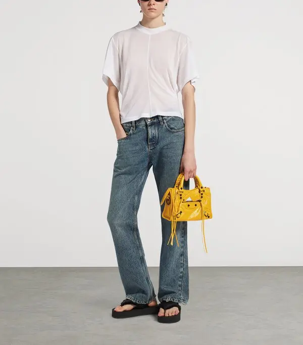 Balenciaga Mini Lambskin Le City Top-handle Bag