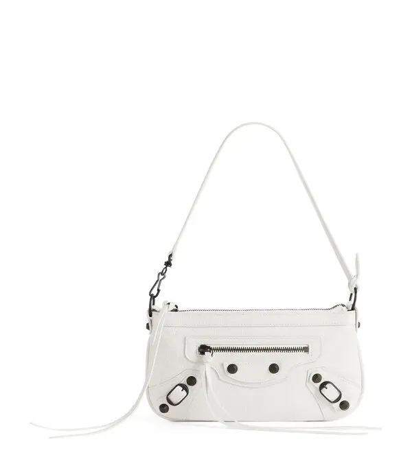 Balenciaga Lambskin Le City Pouch - White