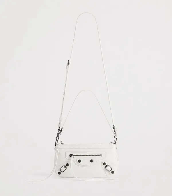 Balenciaga Lambskin Le City Pouch - White
