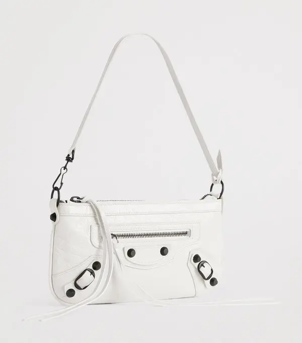 Balenciaga Lambskin Le City Pouch - White