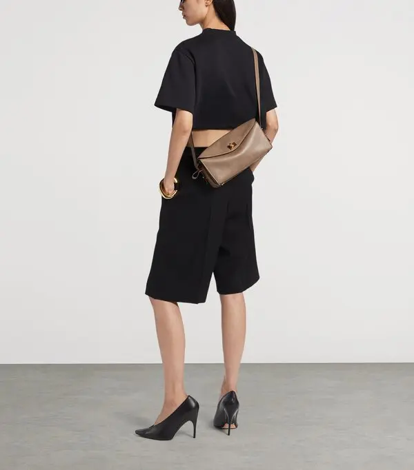 Balenciaga Medium Calfskin Le 7 Shoulder Bag