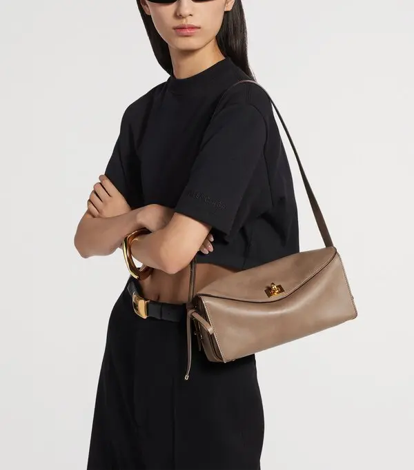 Balenciaga Medium Calfskin Le 7 Shoulder Bag