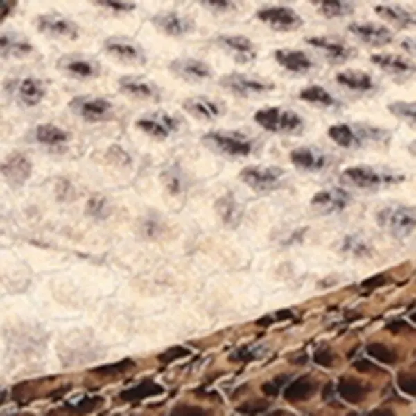 Chloé Snake-embossed Leather Lace-up Sneakers - Brown