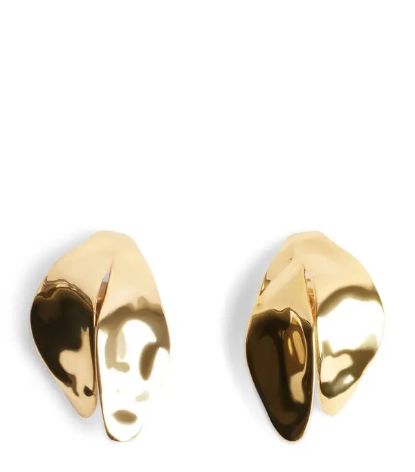 Balenciaga Bloom Earrings - Neutral