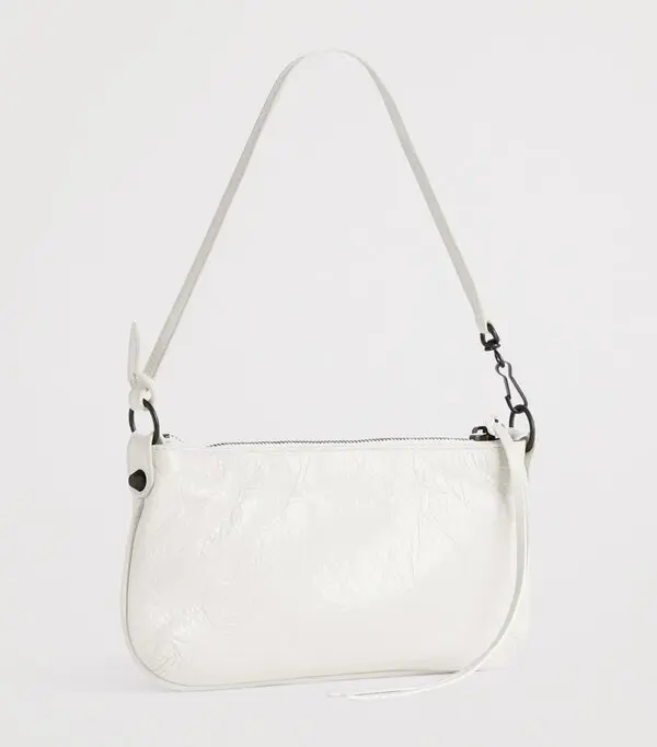 Balenciaga Lambskin Le City Pouch - White